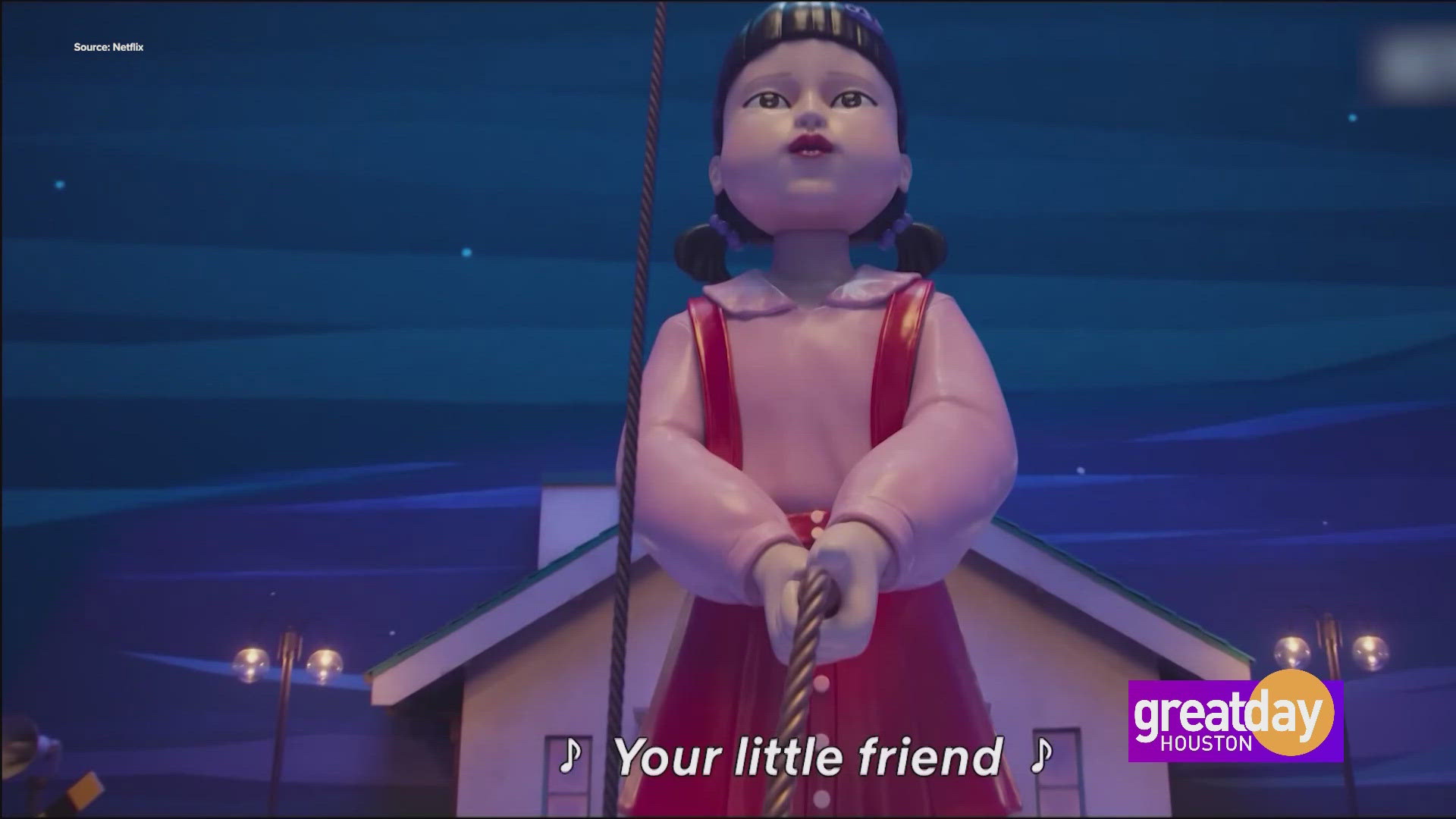 Voice behind creepy "Squid Game" doll launches Reagan To to stardom | khou.com