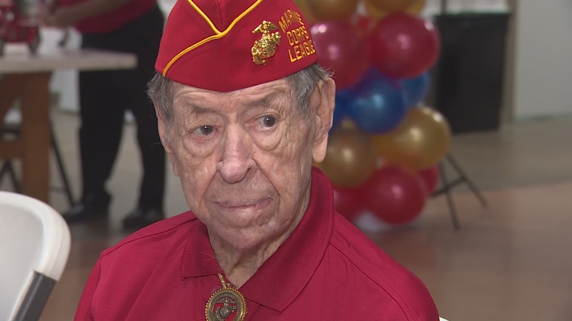 Celebration in Cypress for World War II veteran who is 102-years-old ...