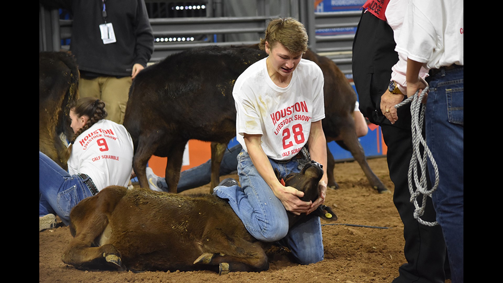 Photos: Calf Scramble at RodeoHouston | khou.com