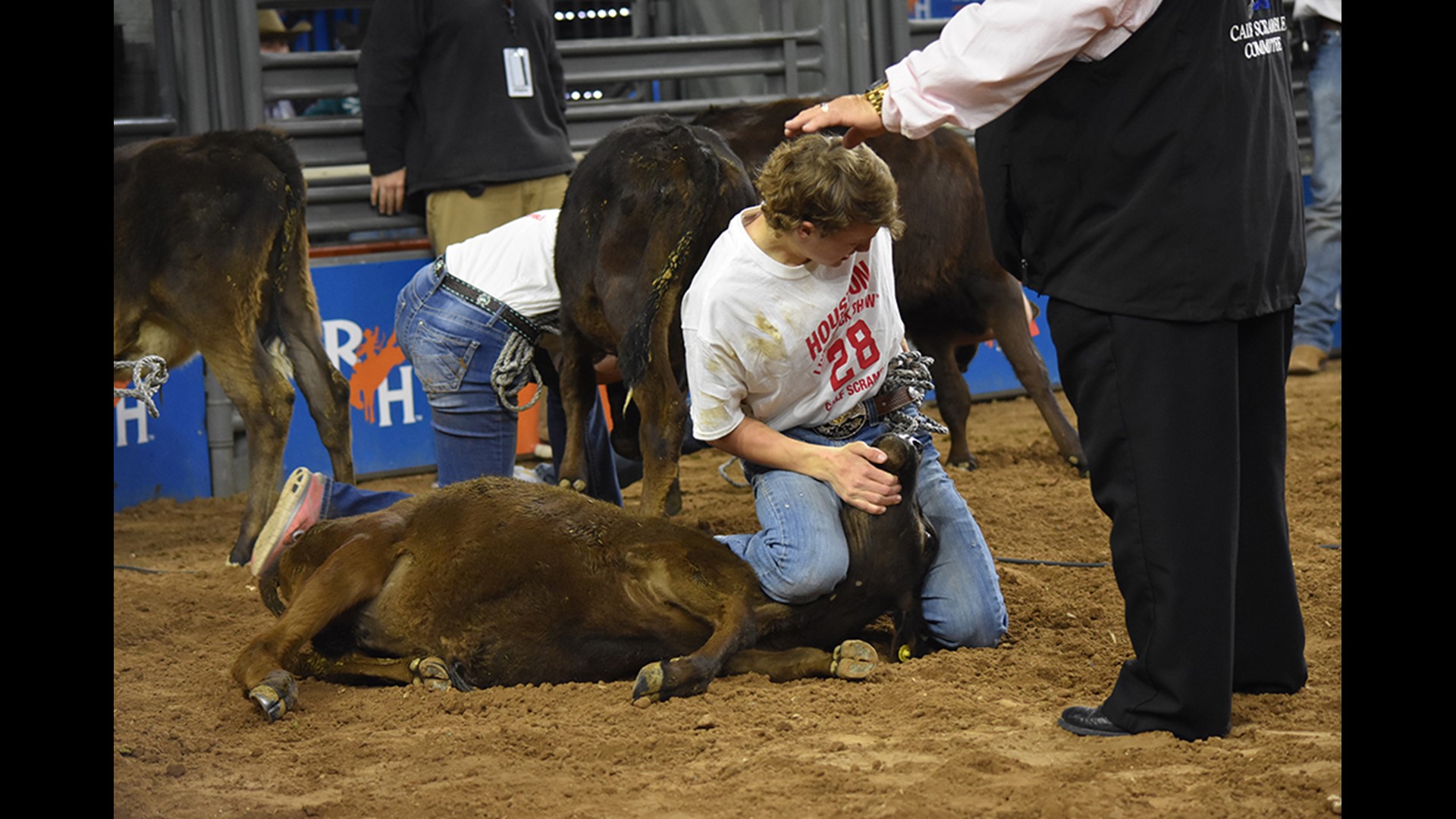 Photos: Calf Scramble at RodeoHouston | khou.com