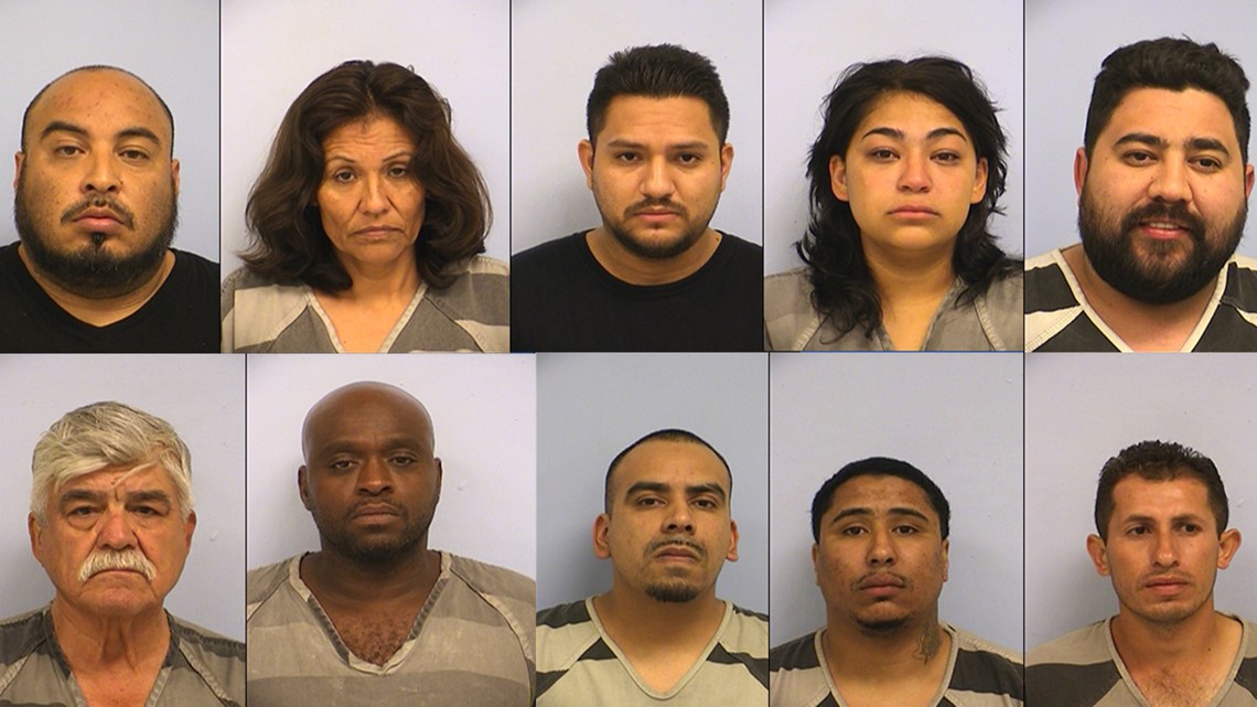 Mexican cartel drug ring busted in North Austin, 18 arrested | khou.com