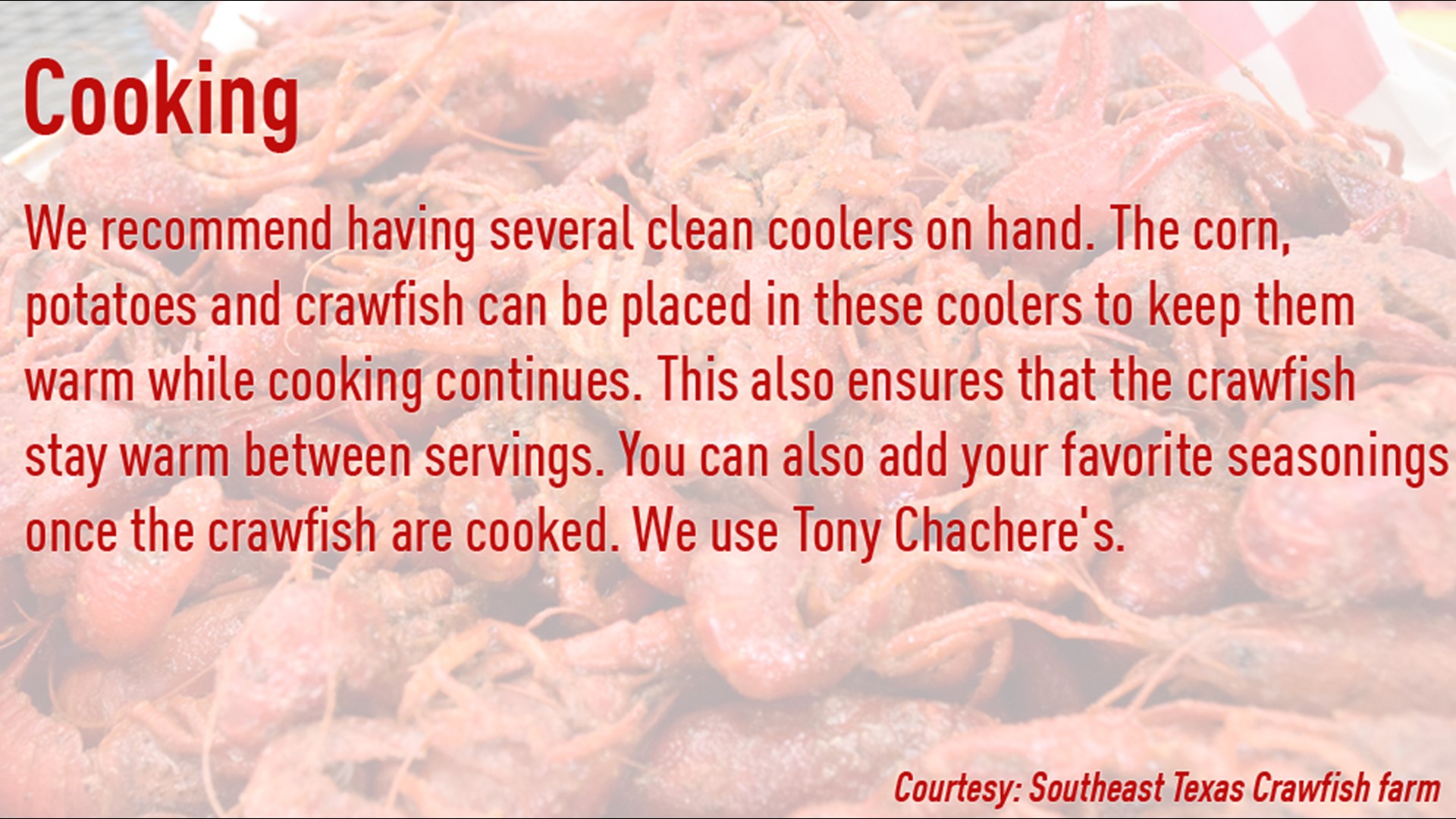 This is how to cook crawfish, Southeast Texas Crawfish Farm style ...