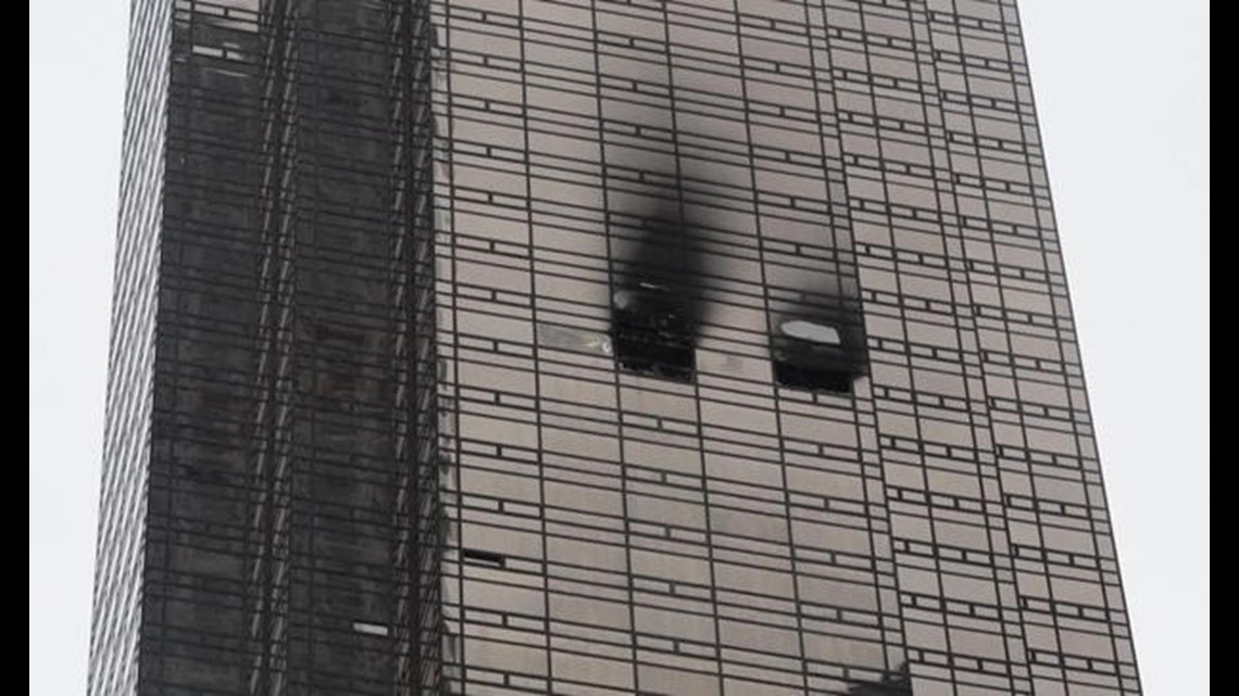 Fire at Trump Tower leaves man dead, 6 firefighters suffer minor ...