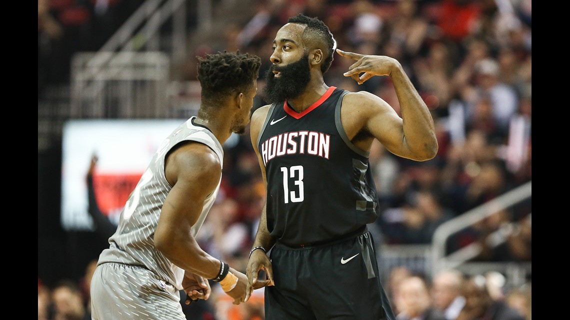 Harden scores 44 points, Rockets beat Wolves 104-101 | khou.com