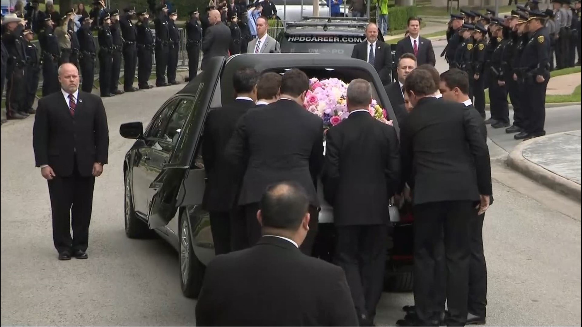 Photos: Funeral service for former First Lady Barbara Bush | khou.com