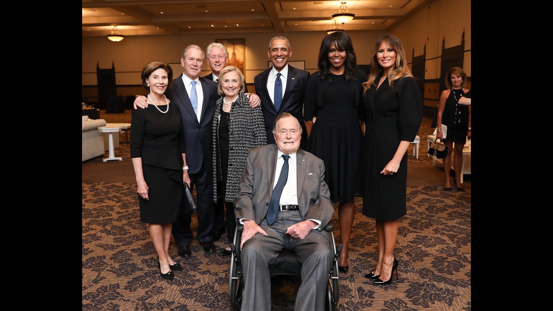 Bush family shares stunning photos from Barbara Bush funeral | khou.com
