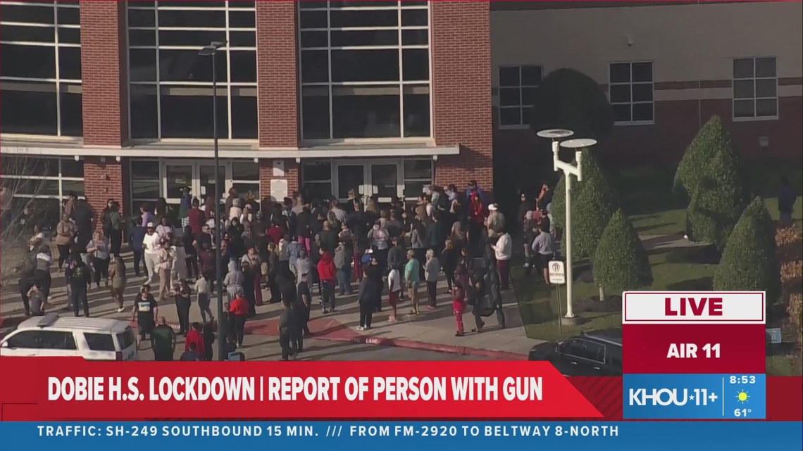 Dobie High School in Pasadena ISD on lockdown after reports of person ...