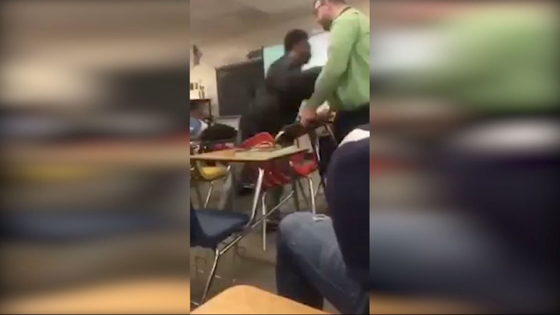 Video: Westfield HS student allegedly shoves teacher in classroom ...