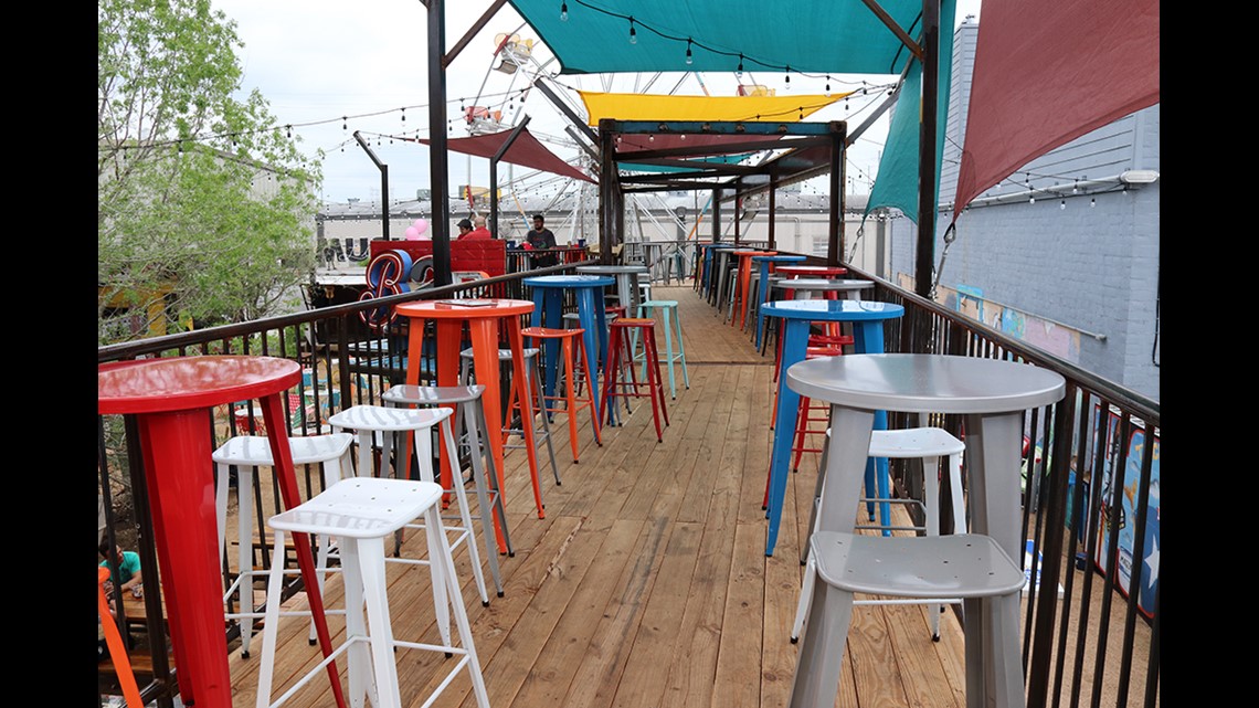 Fun, funky Truck Yard opens near downtown | khou.com