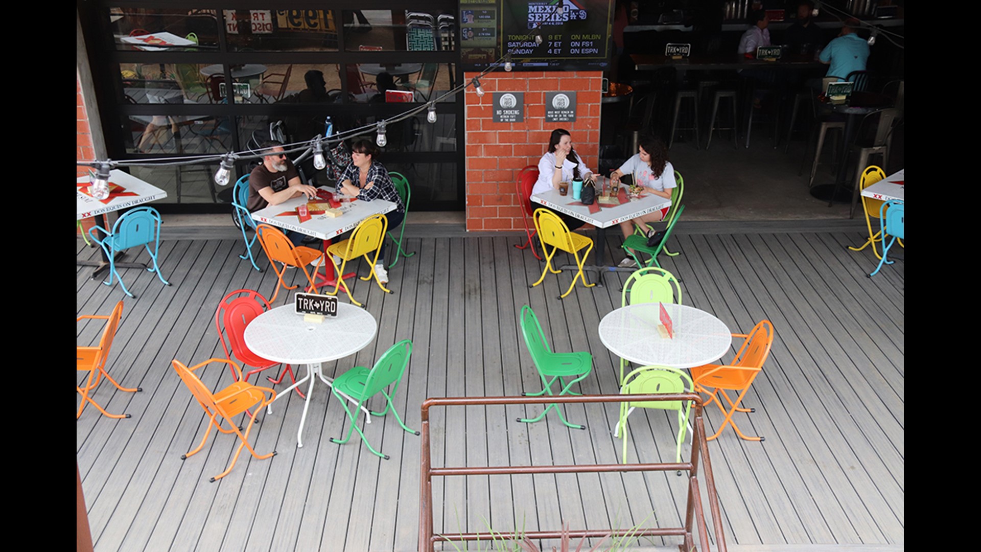 Fun, funky Truck Yard opens near downtown | khou.com