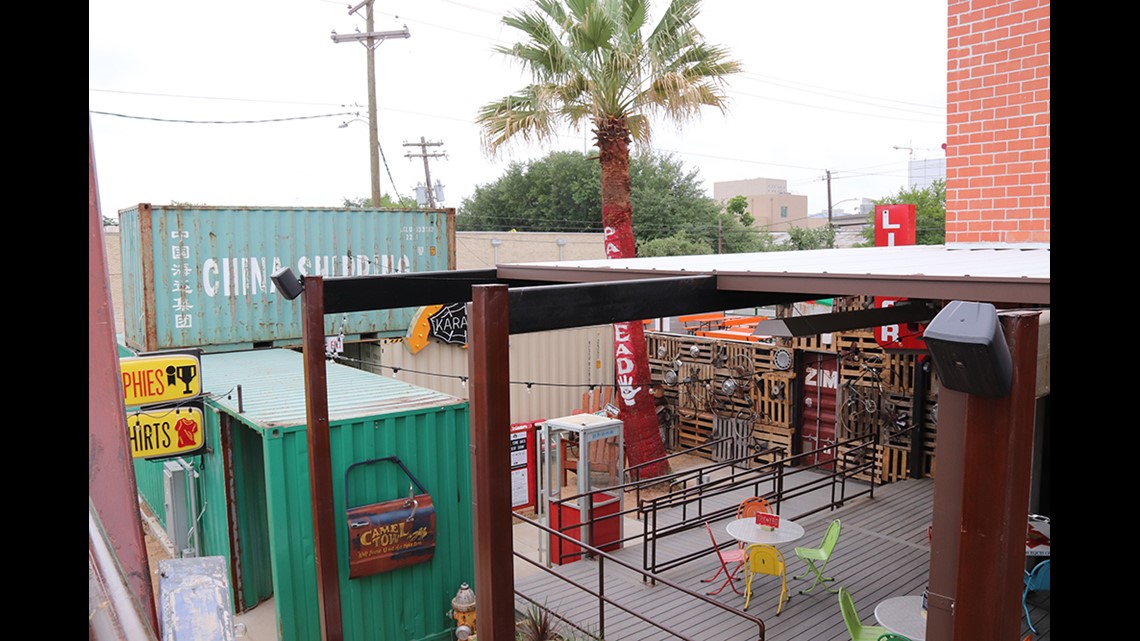 Fun, funky Truck Yard opens near downtown | khou.com