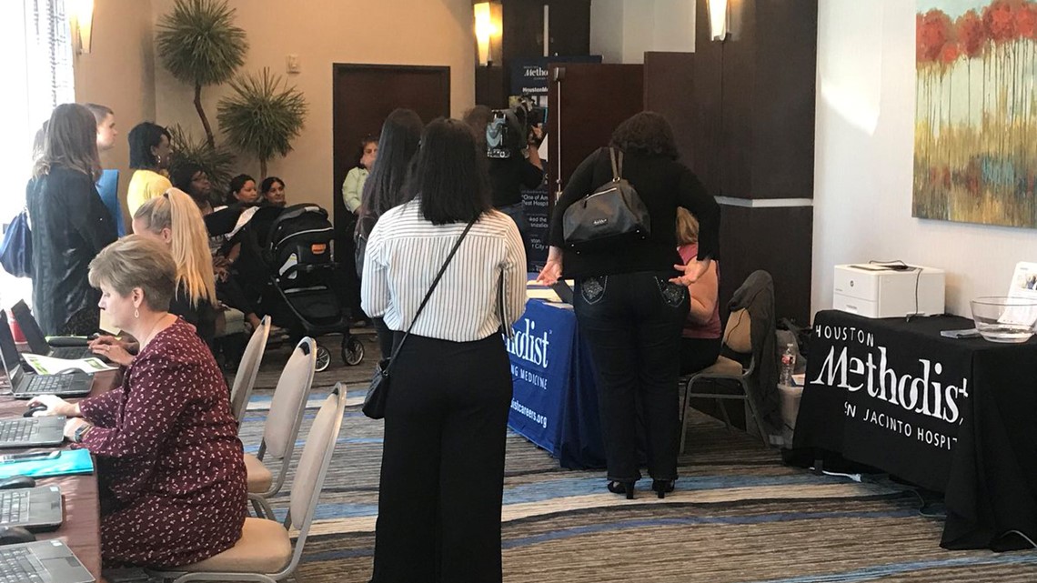 Job fairs offer hope for laid off hospital workers | khou.com