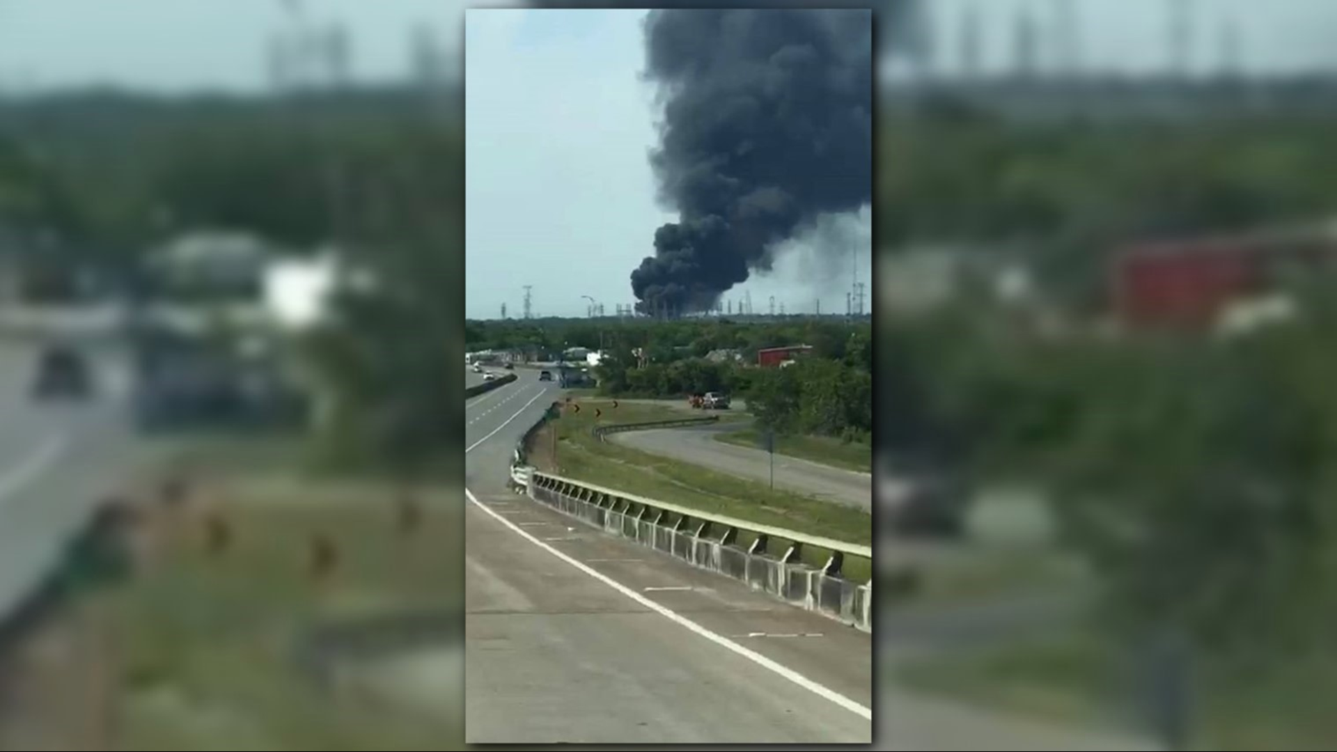 Huge fire at CenterPoint substation in Texas City | khou.com