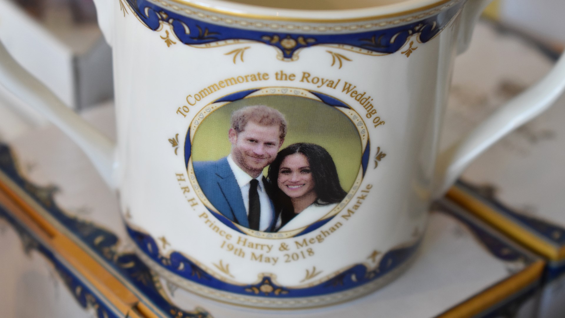 Houston shop shows off Royal Wedding merchandise ahead of the big day ...