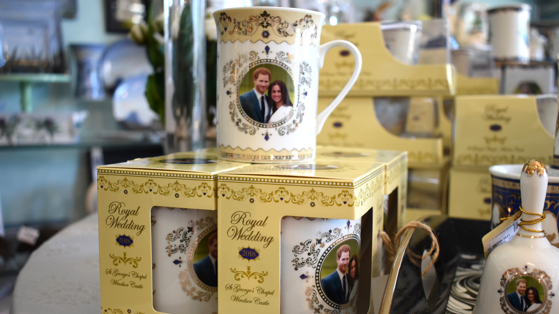 Houston shop shows off Royal Wedding merchandise ahead of the big day ...