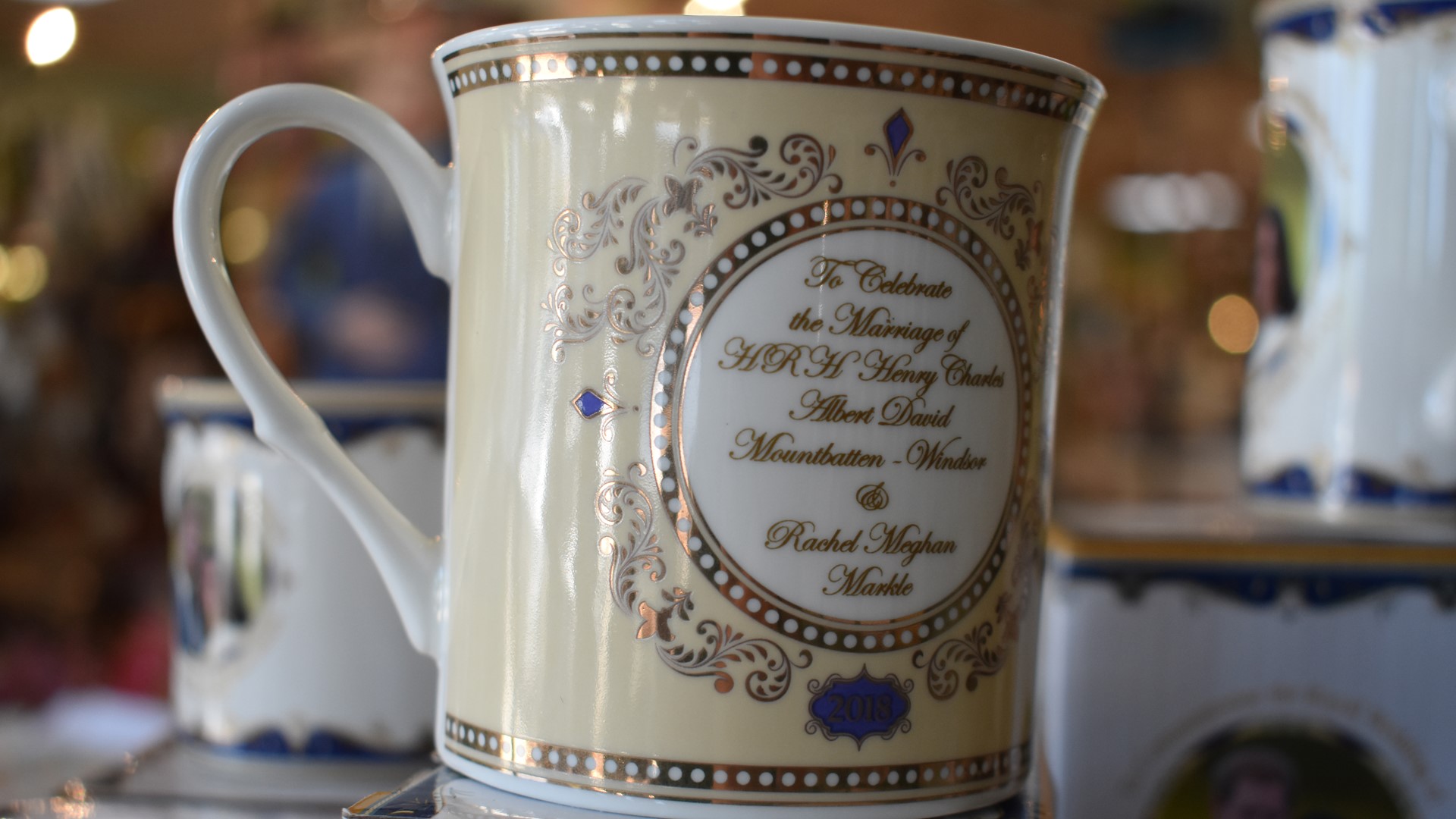 Houston shop shows off Royal Wedding merchandise ahead of the big day ...