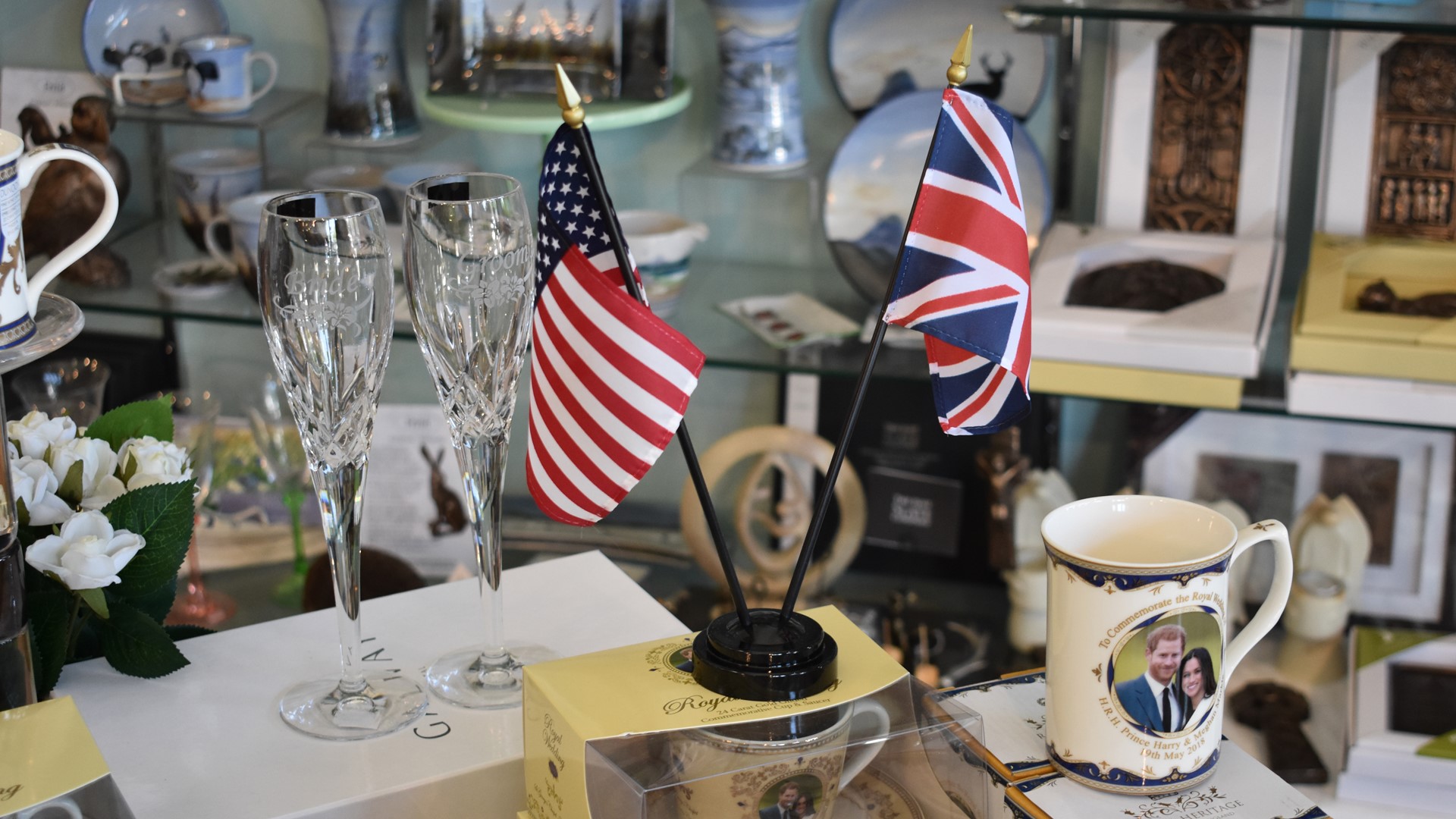 Houston shop shows off Royal Wedding merchandise ahead of the big day ...