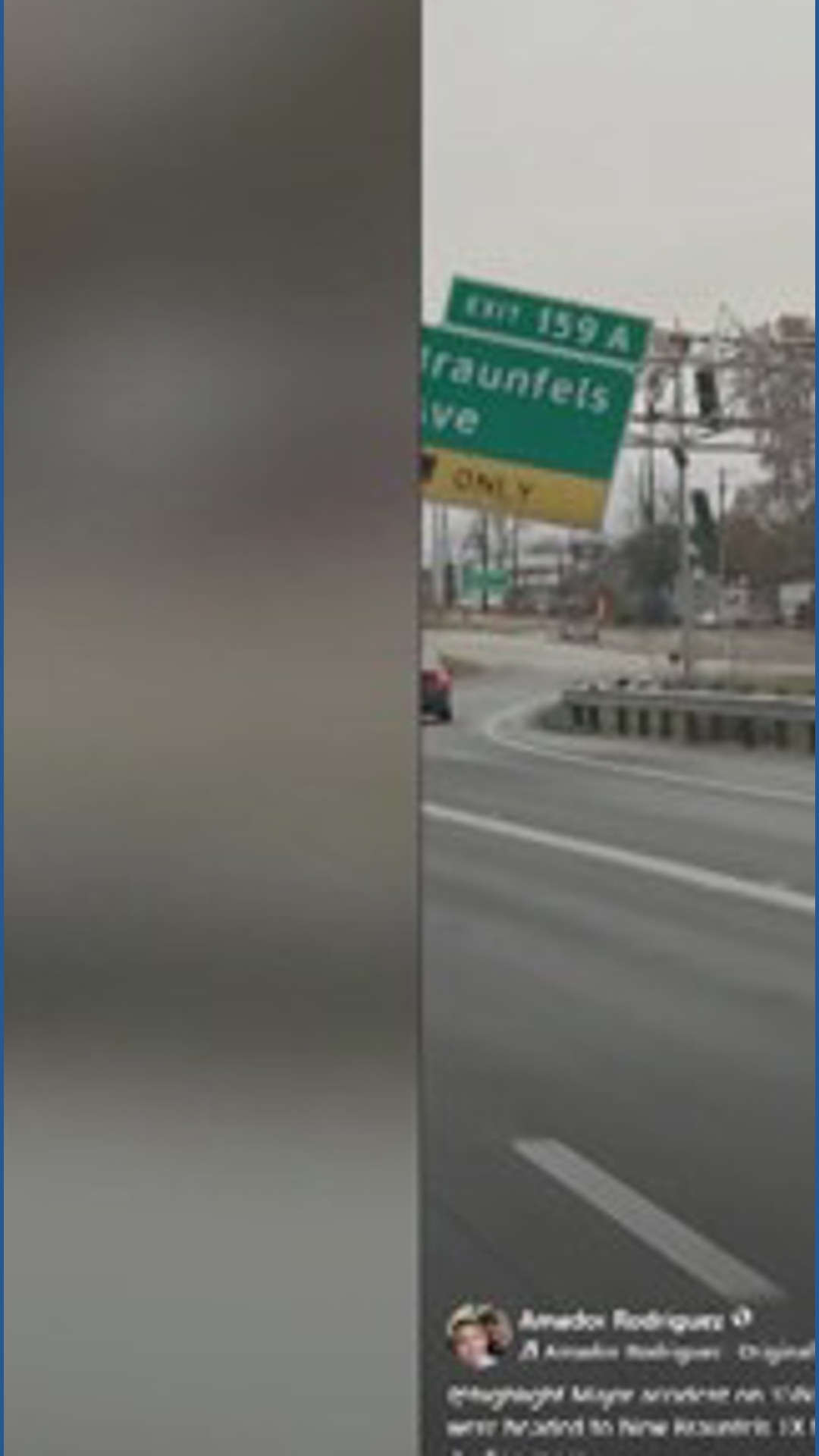 Viral video shows pickup truck slam into interstate sign in Central ...