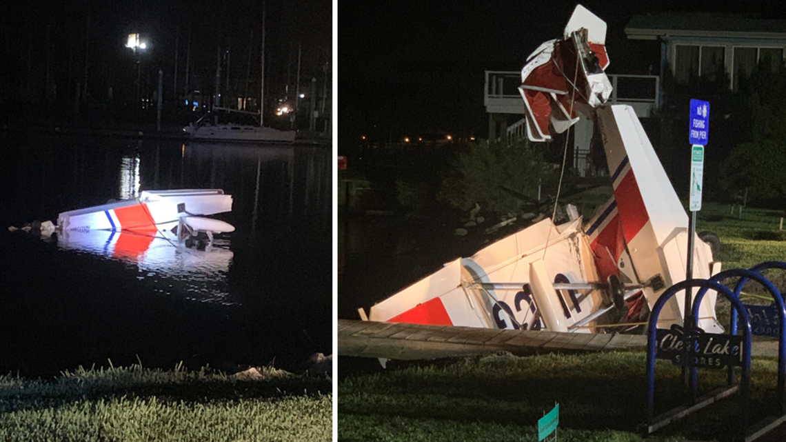 No injuries after plane crash in Clear Lake | khou.com