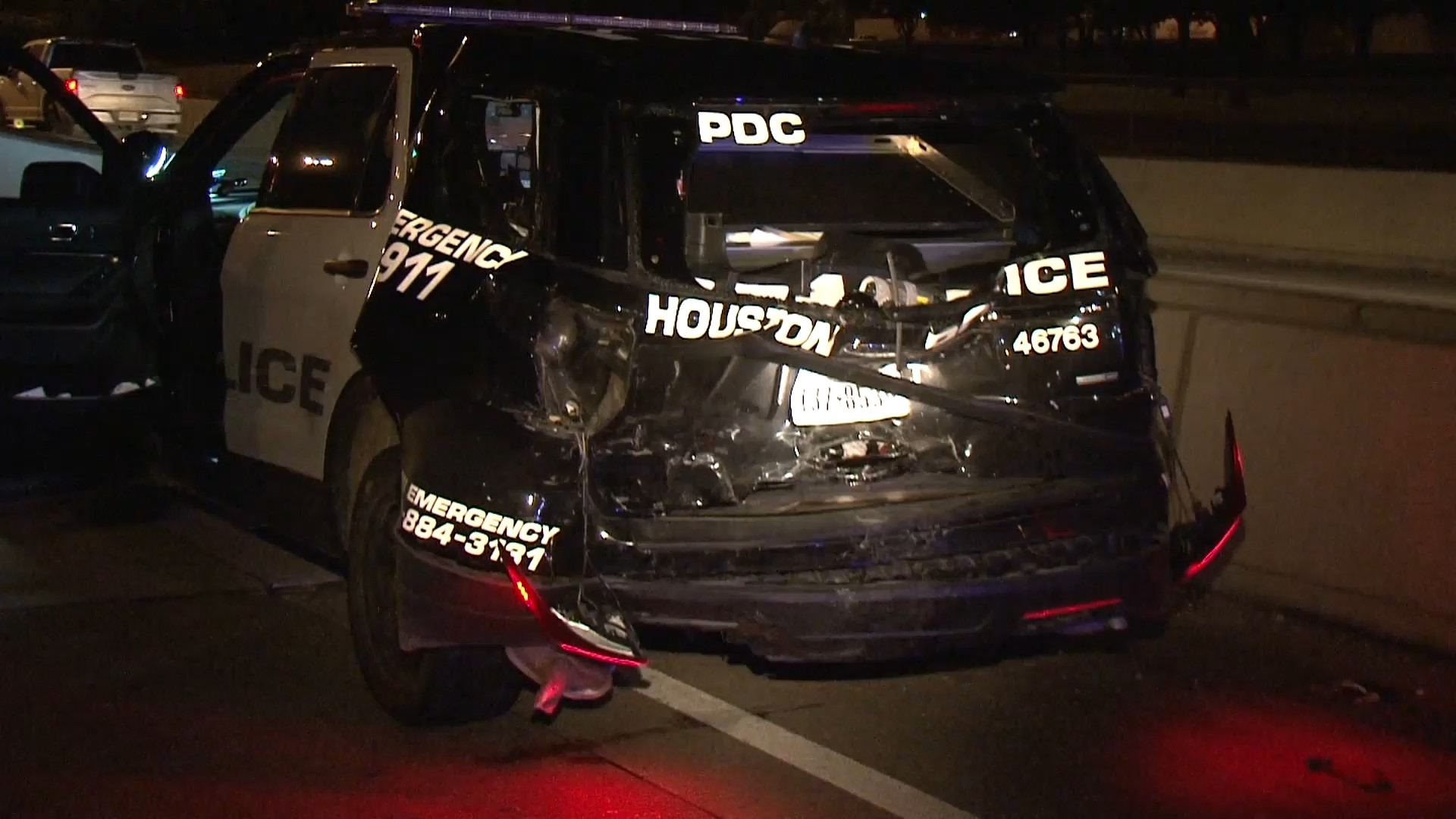 Photos Suspected Drunk Driver Slams Into Back Of Police Suv On East