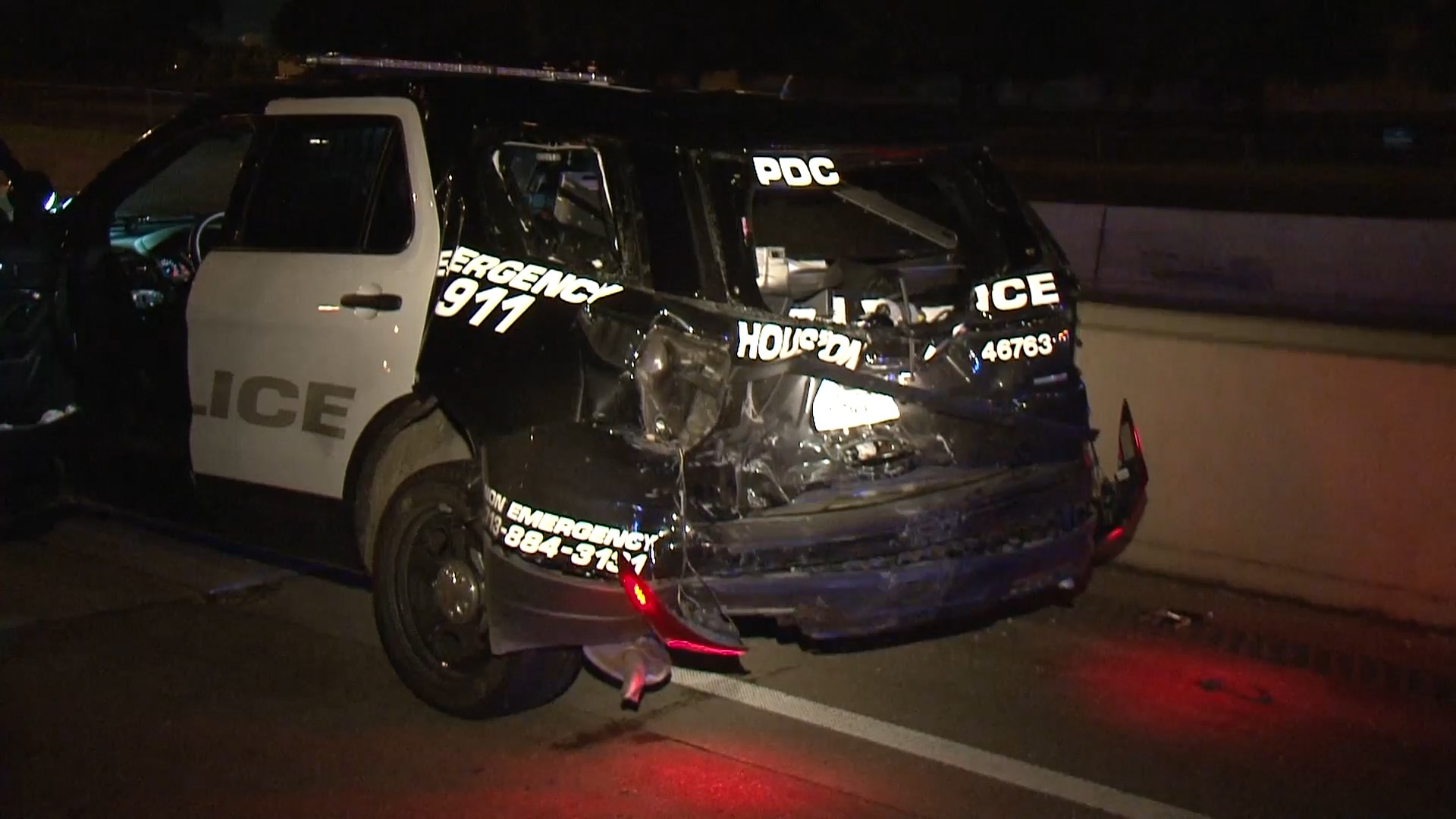 Photos Suspected Drunk Driver Slams Into Back Of Police Suv On East