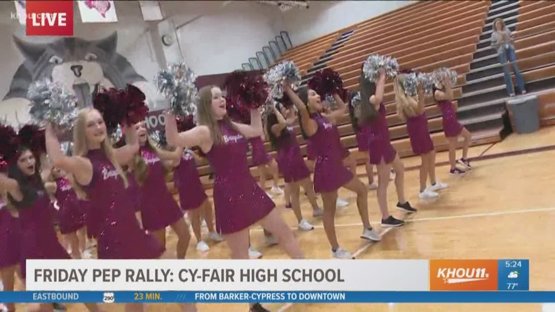 Friday Pep Rally: Cy-Fair High School | khou.com
