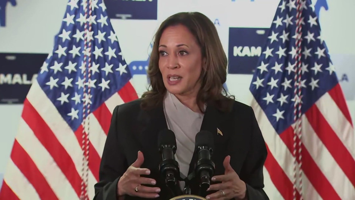 Kamala Harris to speak at AFT convention in Houston | khou.com