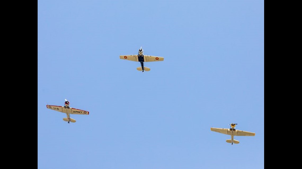 Houston flyover on May 10th: View flight path and timeline | khou.com