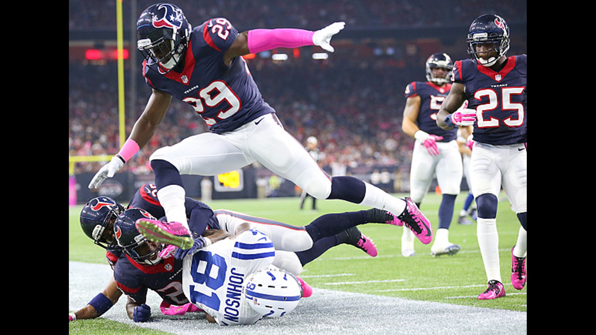 Photos: Texans' safety Andre Hal in action | khou.com