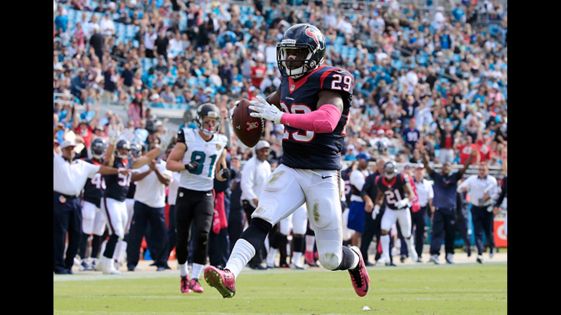 Photos: Texans' safety Andre Hal in action | khou.com
