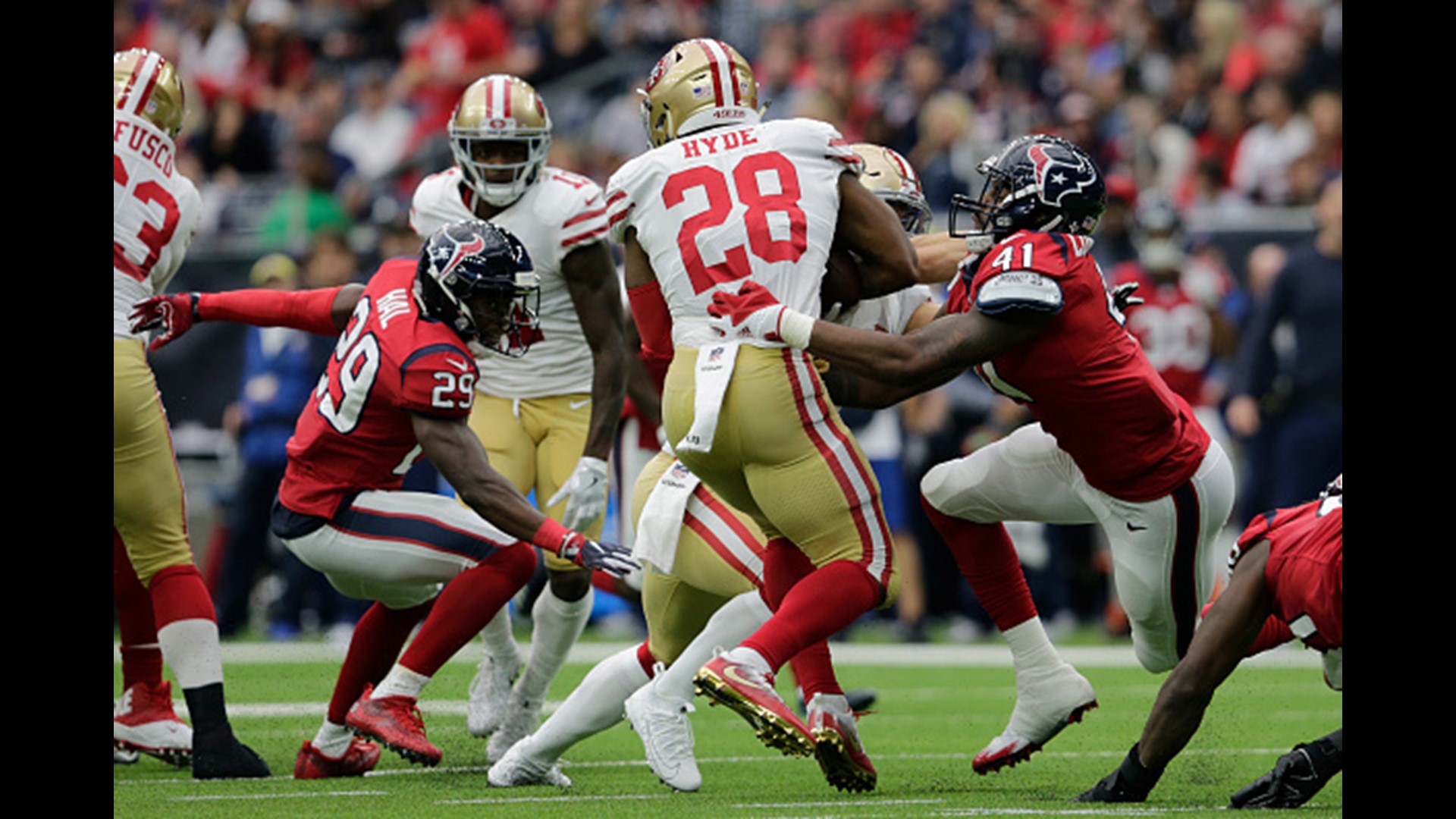 Photos: Texans' safety Andre Hal in action | khou.com