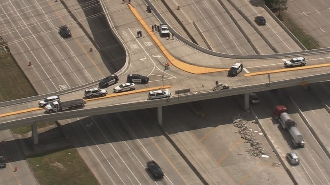 2 dead, 1 injured in wreck on Eastex Freeway HOV ramp | khou.com