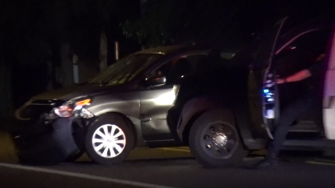 Police use pit maneuver to stop chase suspect in Simonton | khou.com