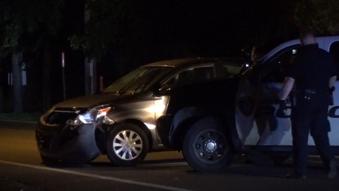 Police use pit maneuver to stop chase suspect in Simonton | khou.com