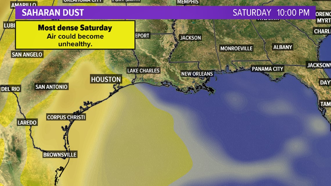 Brooks's Blog: Saharan dust a microscopic threat | khou.com