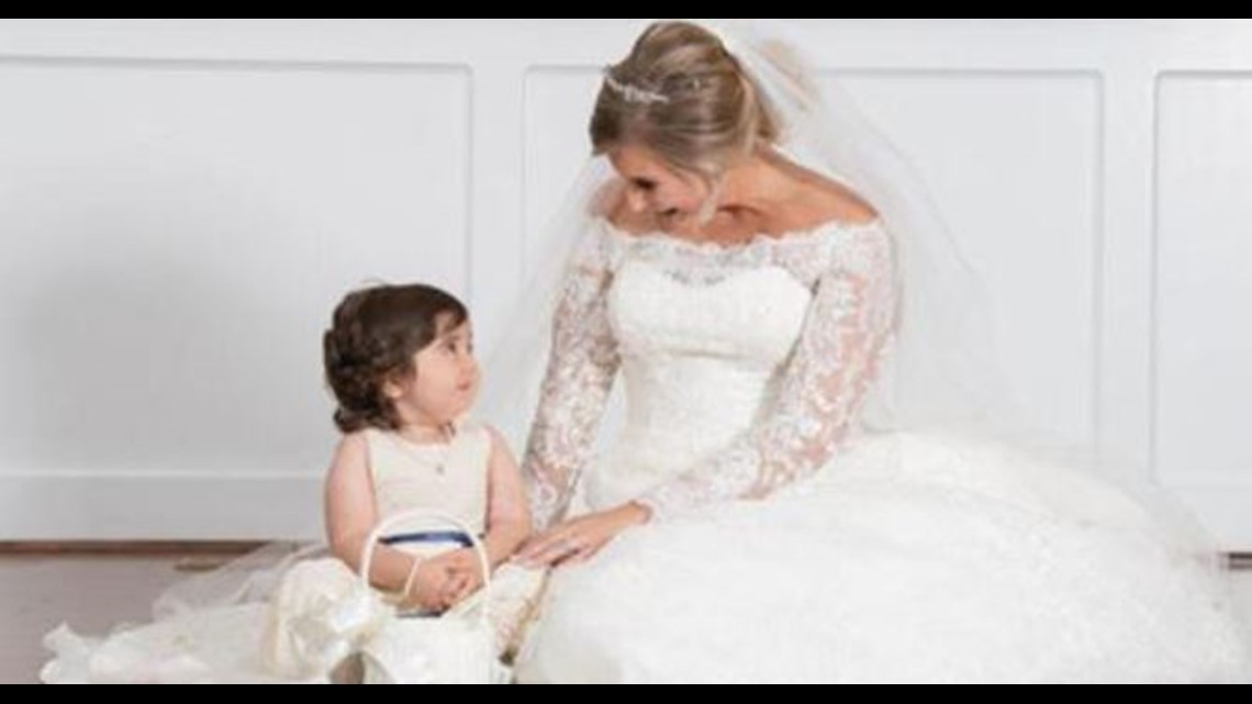 3-year-old cancer survivor is flower girl in bone marrow donor's ...