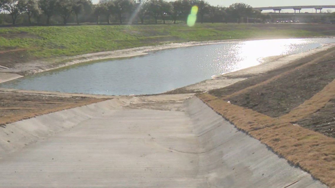 20-million-gallon detention basin in Meyerland designed to help prevent ...