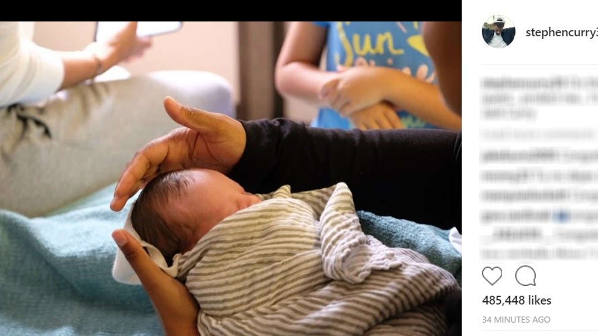 NBA star Stephen Curry, wife Ayesha welcome baby boy | khou.com