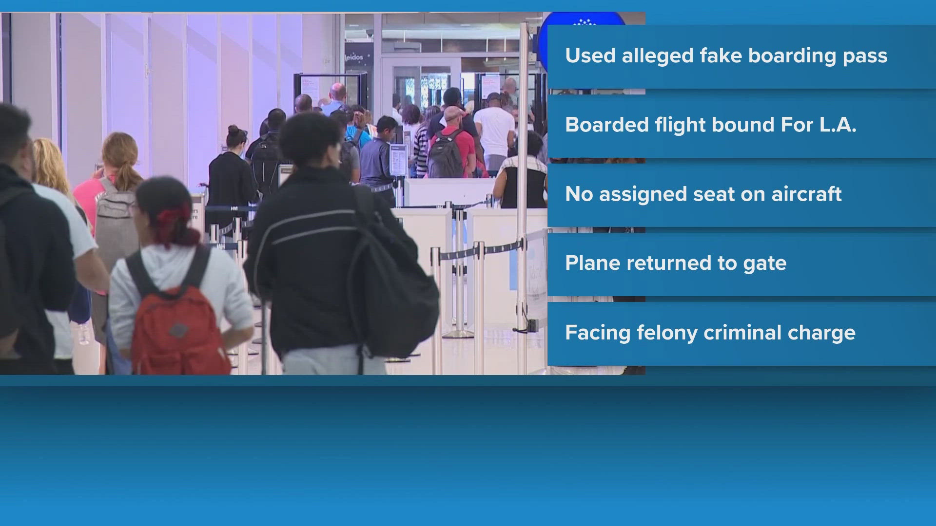 Court records reveal how a man allegedly boarded a Houston flight he ...