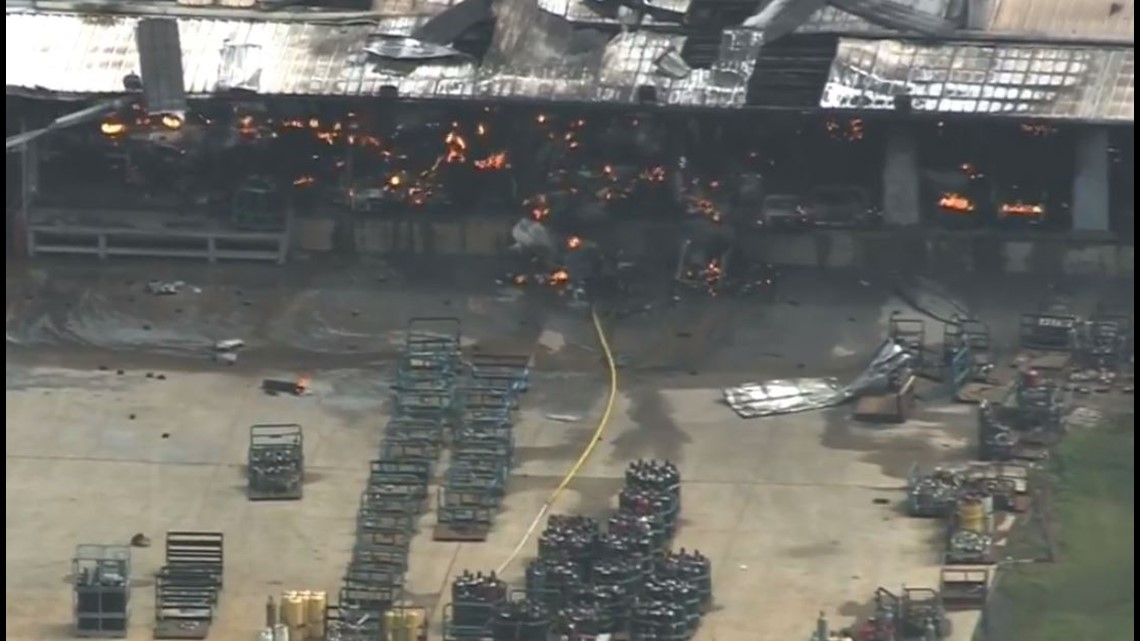 Austin County gas plant explosion forces evacuations | khou.com