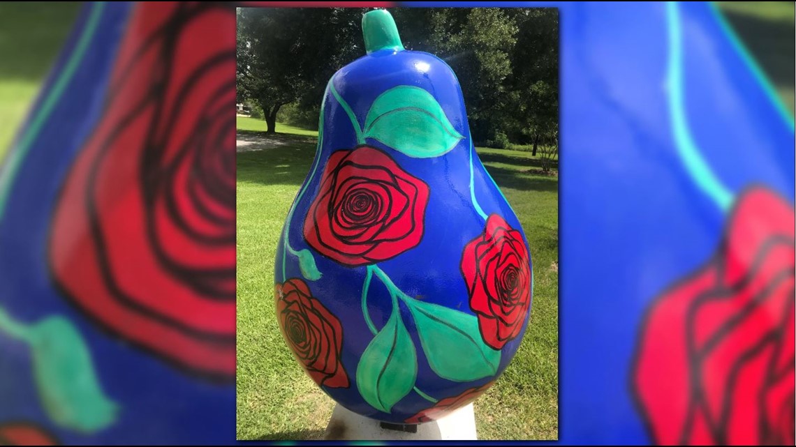 Pear-fect art for Pearland: Pear-shaped sculptures add artistic flair ...