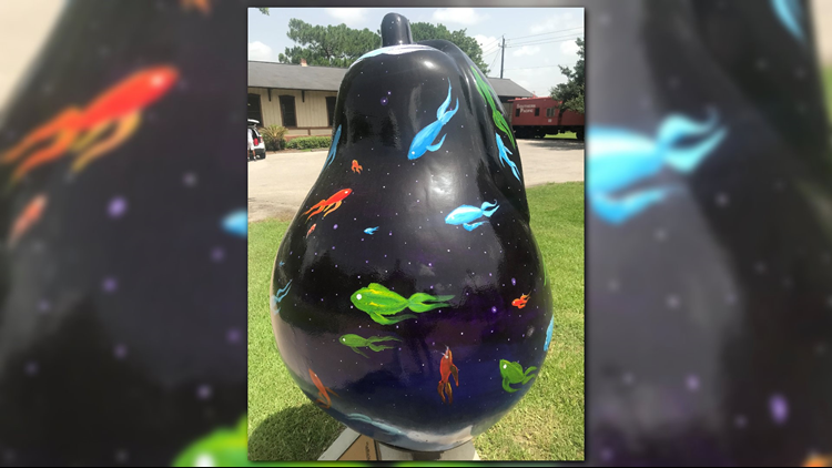 Pear-fect art for Pearland: Pear-shaped sculptures add artistic flair ...