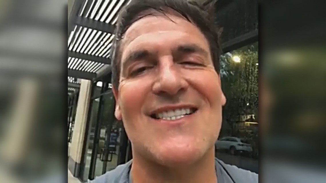 Mavs owner Mark Cuban shoots gender reveal for couple | khou.com