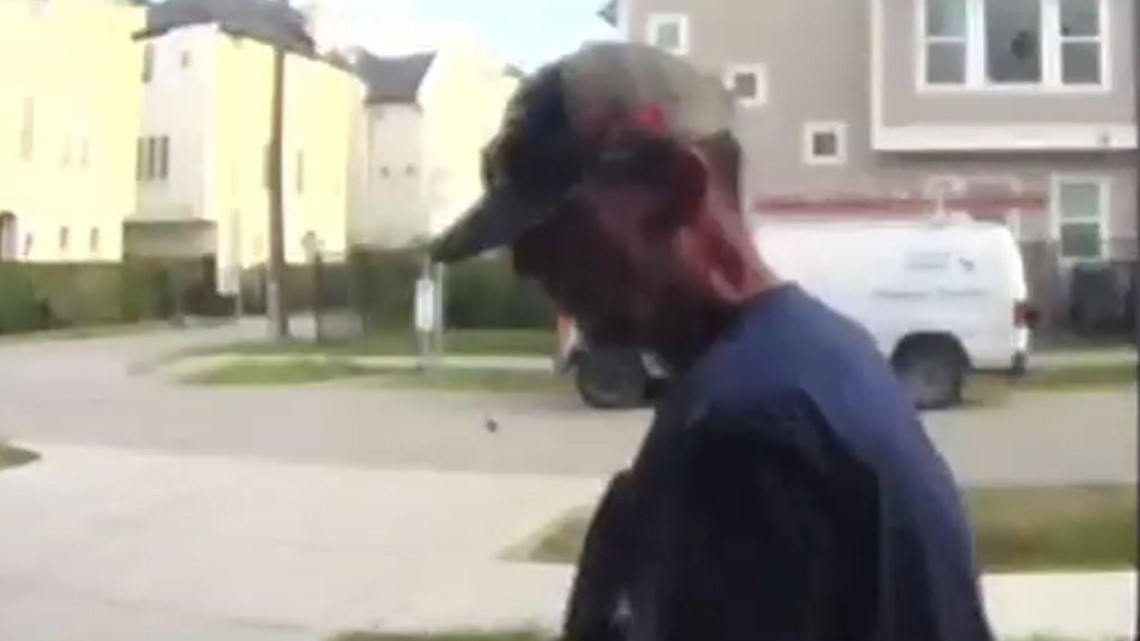 Neighbors try to identify 'porch pirate' north of I-10 | khou.com