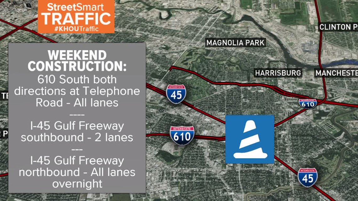 610 South Loop still closed due to construction delay | khou.com
