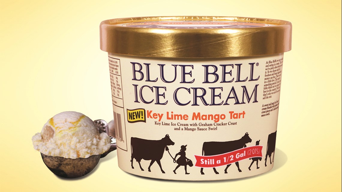 Blue Bell introduces new summer flavor Key Lime Mango Tart | khou.com