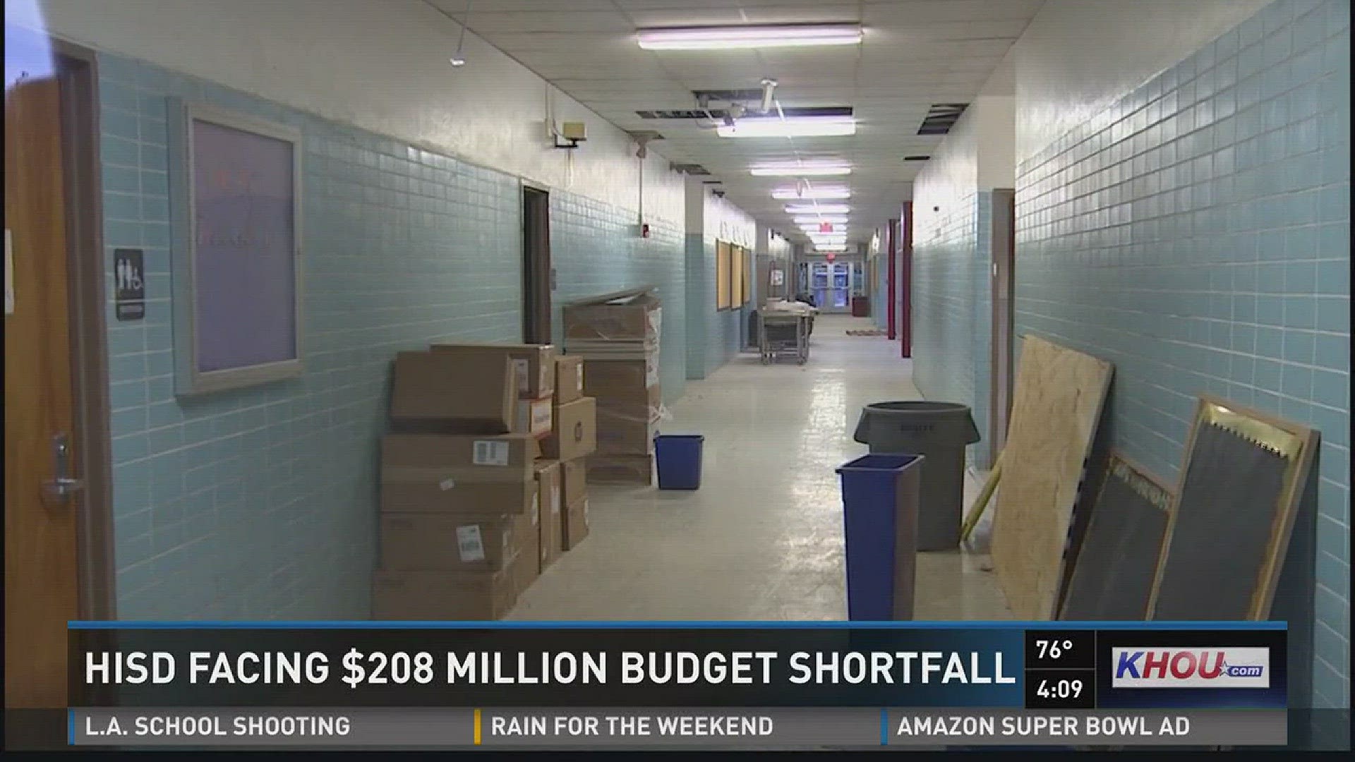 HISD: District facing $208M budget shortfall after Harvey | khou.com