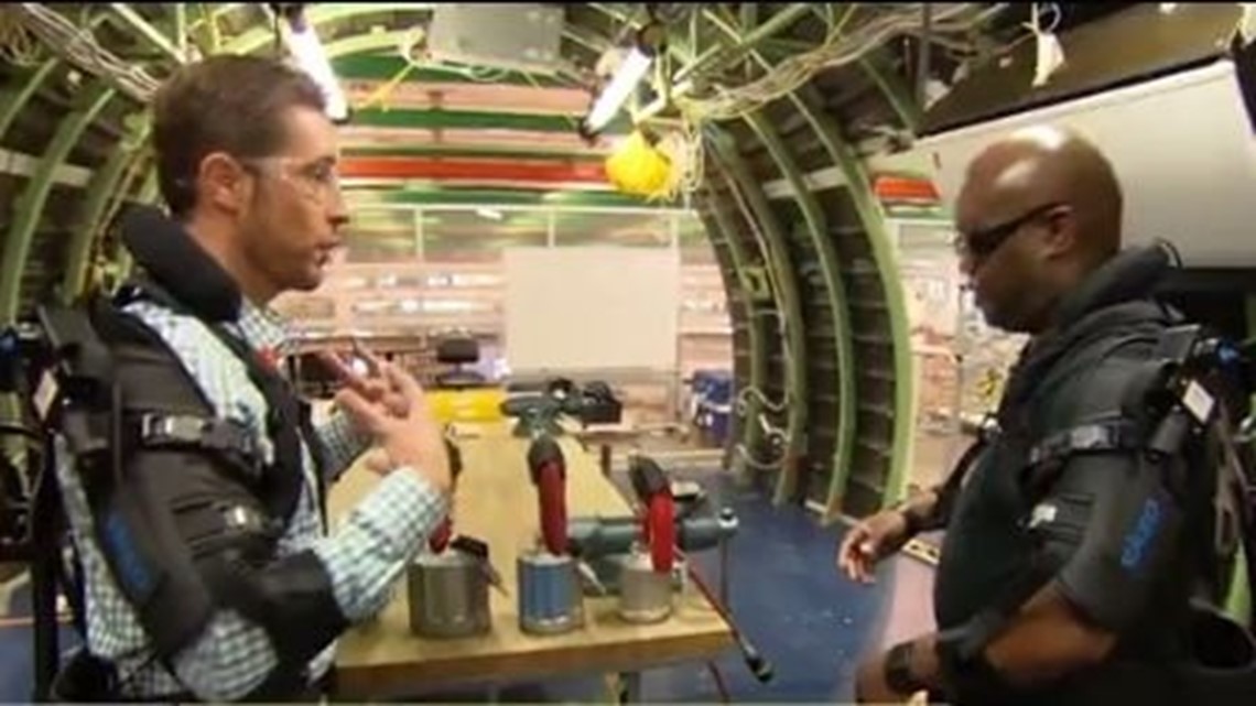 Ford unveils exoskeleton vests to lighten the load for workers | khou.com