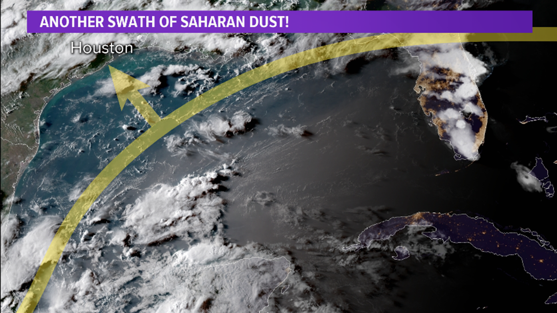 Houston Weather: Saharan dust returning Sunday | khou.com