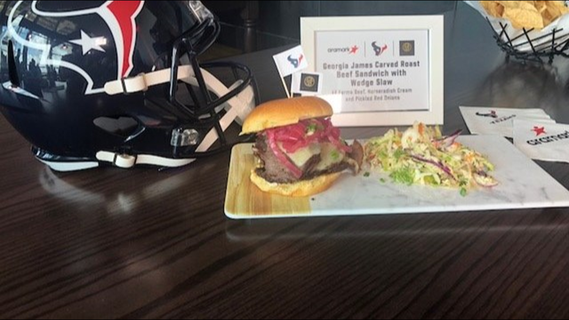New menu items unveiled at NRG Stadium ahead of Texans' 2018 season ...